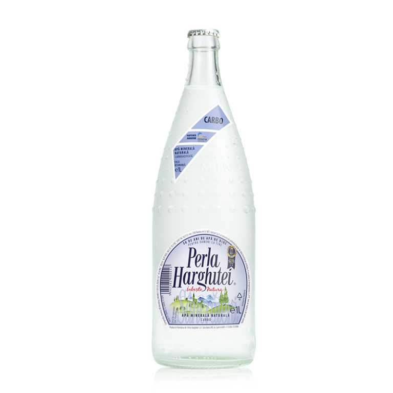 PERLA HARGHITEI apa minerala carbogazificata 1 litru | NATURALIM ...