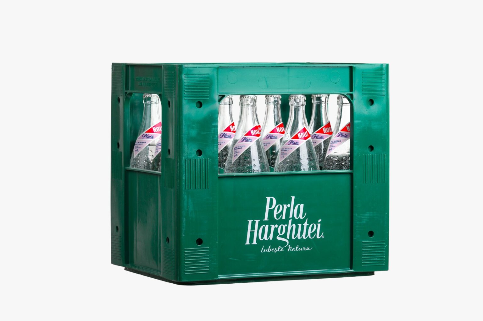 PERLA HARGHITEI naveta + 12 sticle 1 litru apa plata – NATURALIM ...